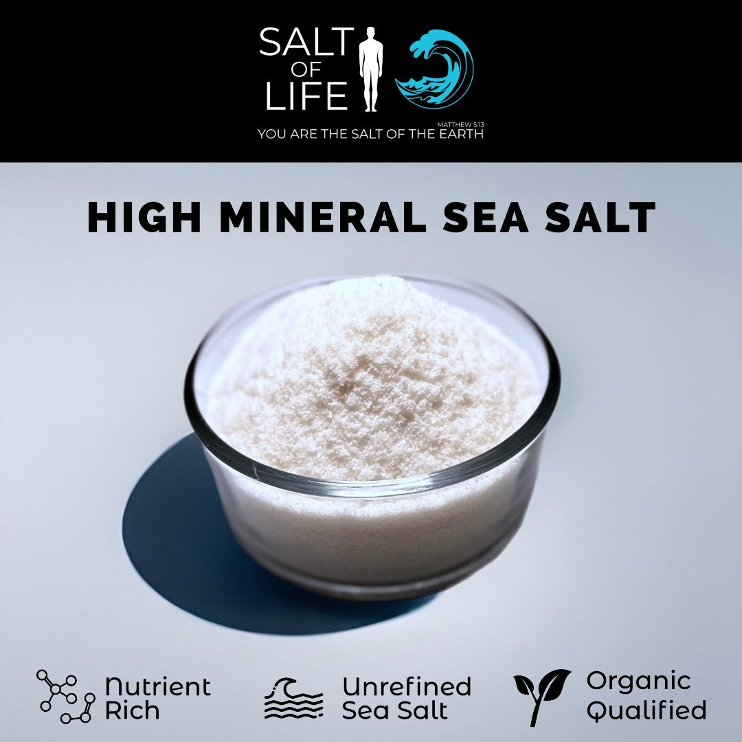 Salt of Life - High Mineral Sea-Salt | Organic Qualified, Nutrient Rich ...