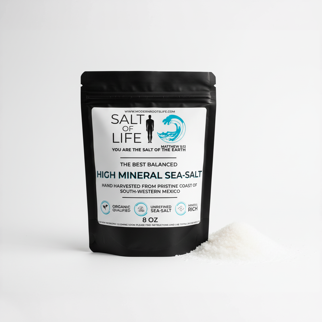 Salt of Life - High Mineral Sea-Salt | Organic Qualified, Nutrient Rich ...